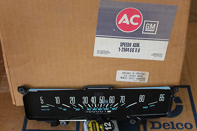 NOS GM AC Delco 25046606 Speedometer Odometer Gauge 1982 Oldsmobile ...