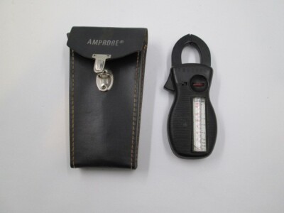Vintage Amprobe Ultra Clamp Meter - RS-3 With original leather case | eBay