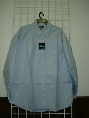 WHOLESALE LOT of 2 Mens 3XLT Dress/Casual Shirt, 100% Cotton, Oxford ...