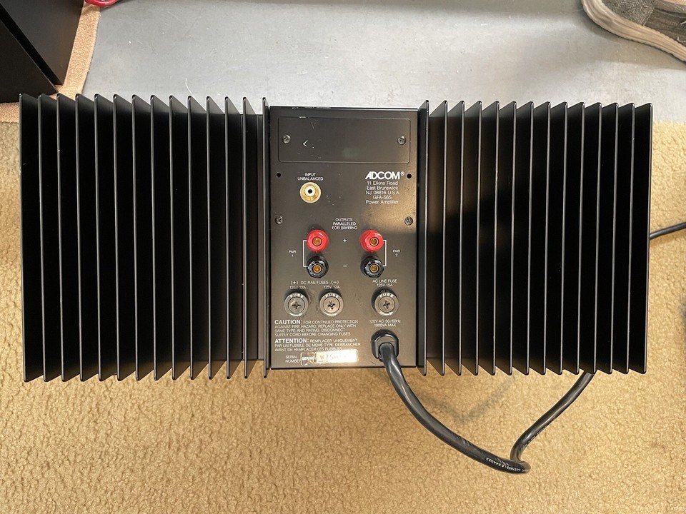 Adcom GFA-565 #5 | eBay