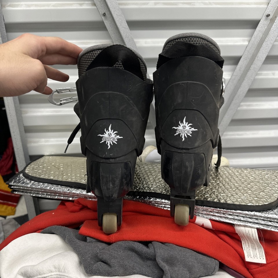 Roces Mens M12 UFS Aggressive Street Italian Inline Skates Black | eBay