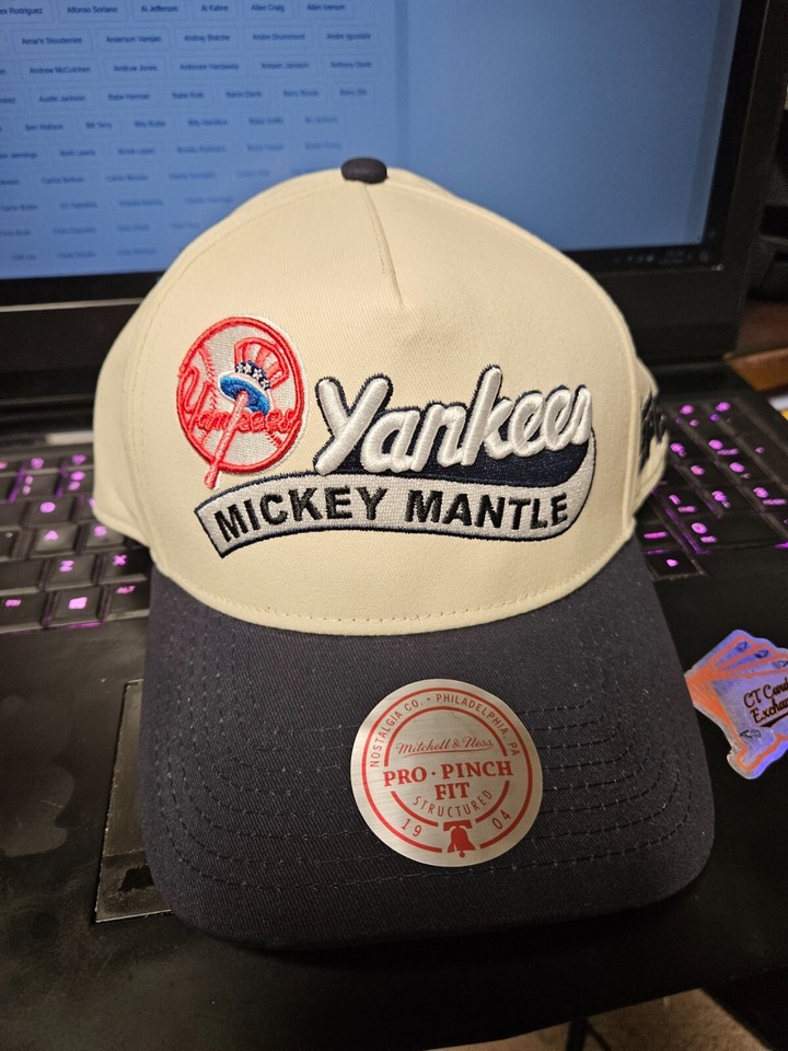 2024 Lids x Topps Fanatics Fest Player Chase Series 1 Mickey Mantle Hat ...