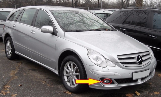 2010 MERCEDES BENZ B Class W245 Right Side Fog Driving Light Lamp ...