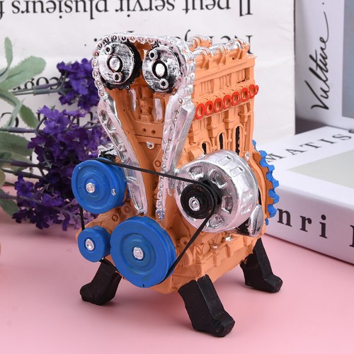 Study Resin Statue Office For Desk Home Decor Living Room Craft Engine ...