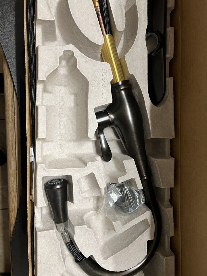 Kohler - K-780-2BZ - Cruette Oil Rubbed Bronze Pull Down Kitchen Faucet ...