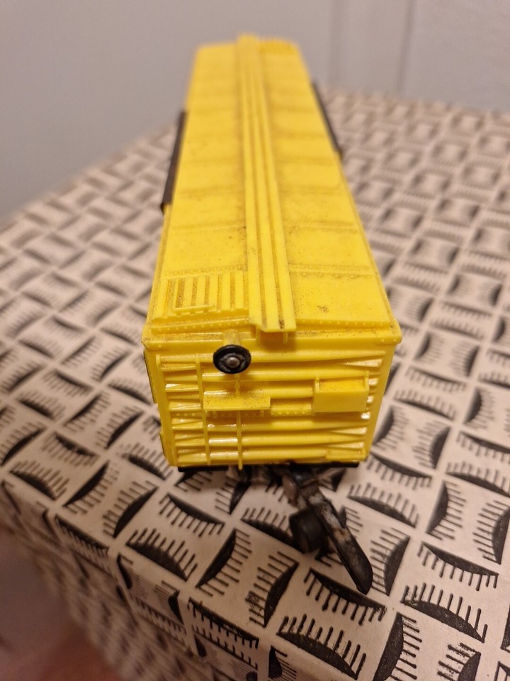American Flyer S Scale The Katy - MKT 637 Yellow Box Car | eBay