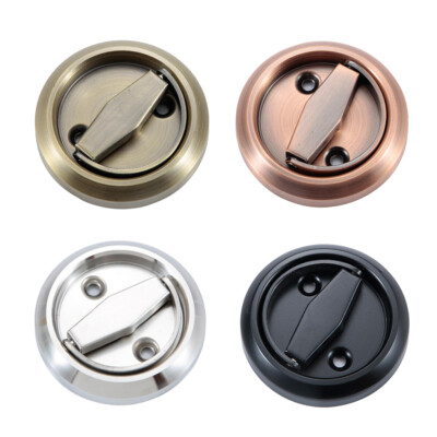Stainless Steel Recessed Cup Flush Pull Handle Invisible Door Handles ...