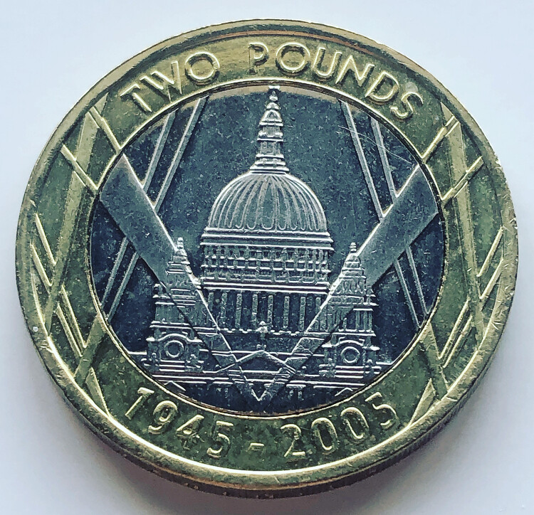 Rare £2 coins two pound coin Commonwealth Olympic Bible Navy RAF ...