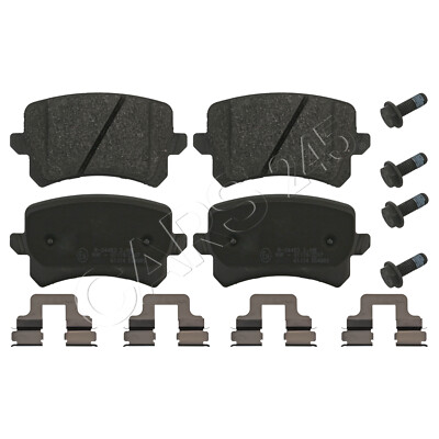 SWAG Disc Brake Pad Set Rear Axle Fits VW Cc Passat Variant Tiguan ...