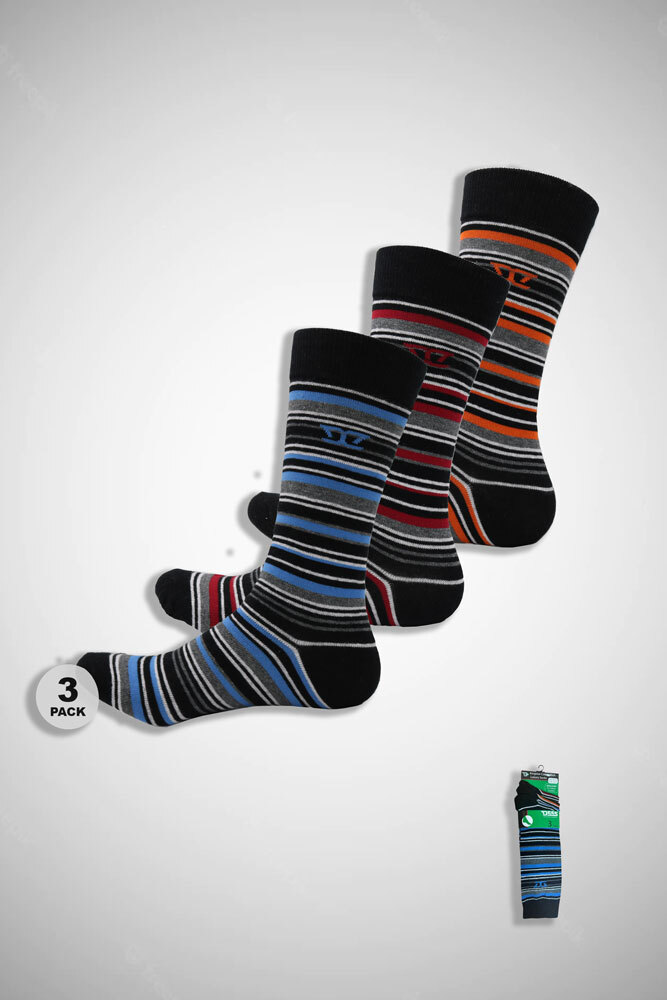 Duke ROXTON D555 Kingsize Cotton Rich Luxury Socks 3 Pairs Pack | eBay UK