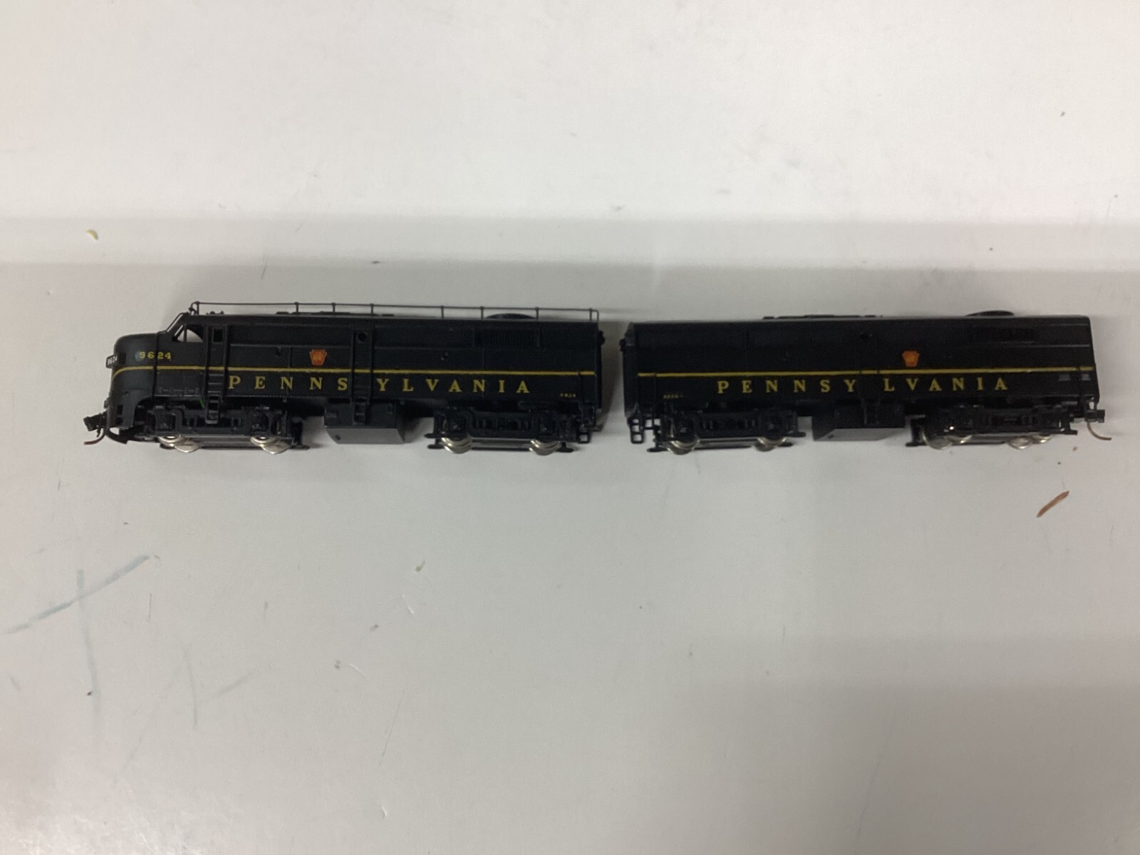 Key Imports Custom series #43 N scale “PRR” radio equipped brass Alco ...