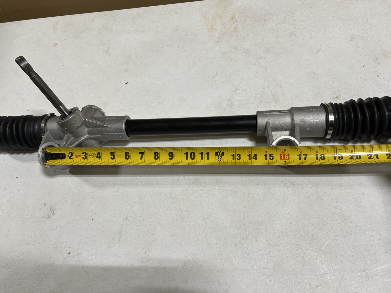 Mustang II Manual Steering Rack & Pinion Street Rod Universal Ford ...
