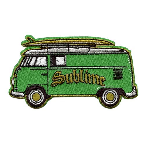 Sublime Volkswagen Bus Patch Surf Board Brodé à Repasser | eBay