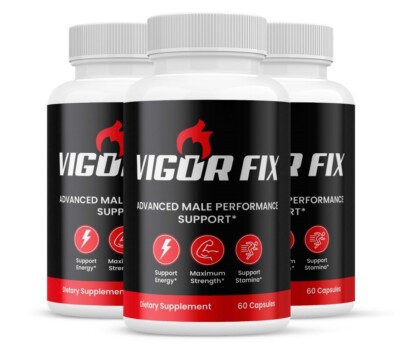 ( 3 pack )Vigor Fix Male Health Pills - Boost Masculine Vitality and ...