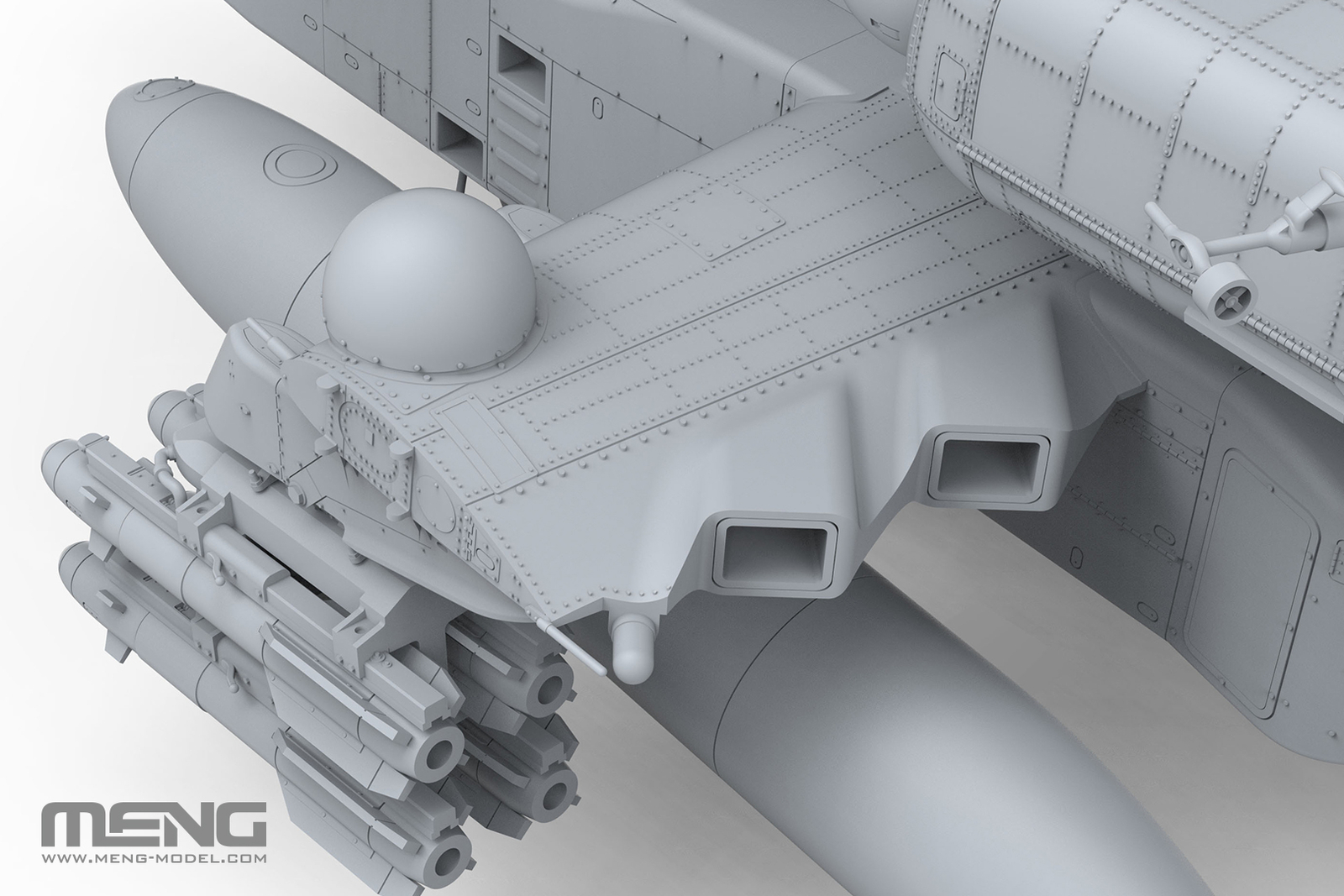 MENG QS-005 1/35 AH-64D SARAF HEAVY ATTACK HELICOPTER (ISRAELI AIR ...