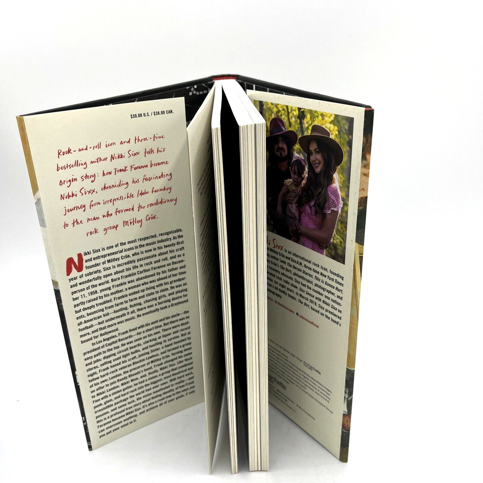 The First 21 How I Became Nikki Sixx Book Hardcover 9780306923708| eBay