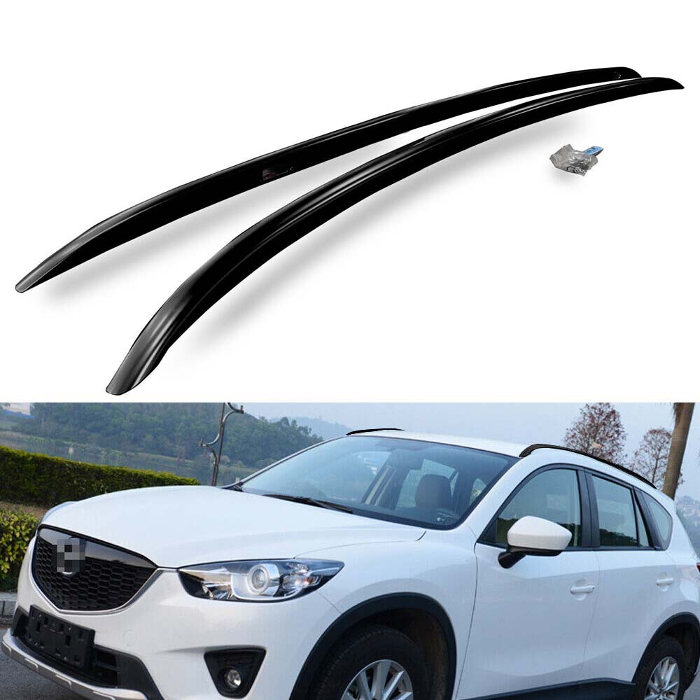2pcs Fits for Mazda CX-5 CX5 2012-2016 roof rails Roof Rack Side Rail ...