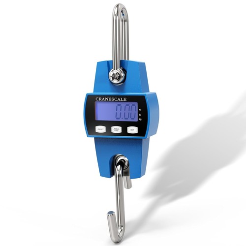 660lb Digital Hanging Weight Scale with Cast Aluminum Case,300Kg Mini ...