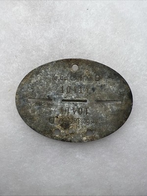 WW2 German Prisoner Of War POW Tag US Early Style (CC904 | eBay