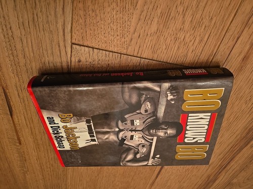 Bo Jackson Autographed Bo Knows Bo SIGNED 1990 First Edition Hardcover ...