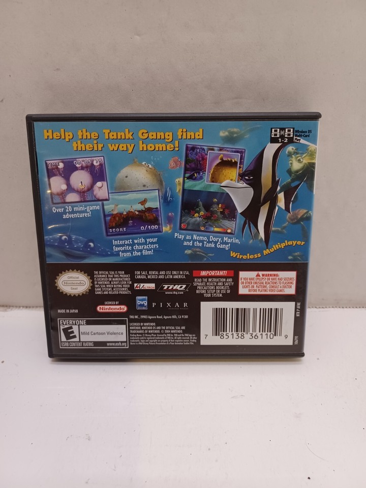 Finding Nemo: Escape to the Big Blue (Nintendo DS, 2006) | eBay