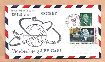 USAF TITAN 3B LAUNCH MAY 20,1972 VAFB SWANSON SPACE COVER NASA | eBay