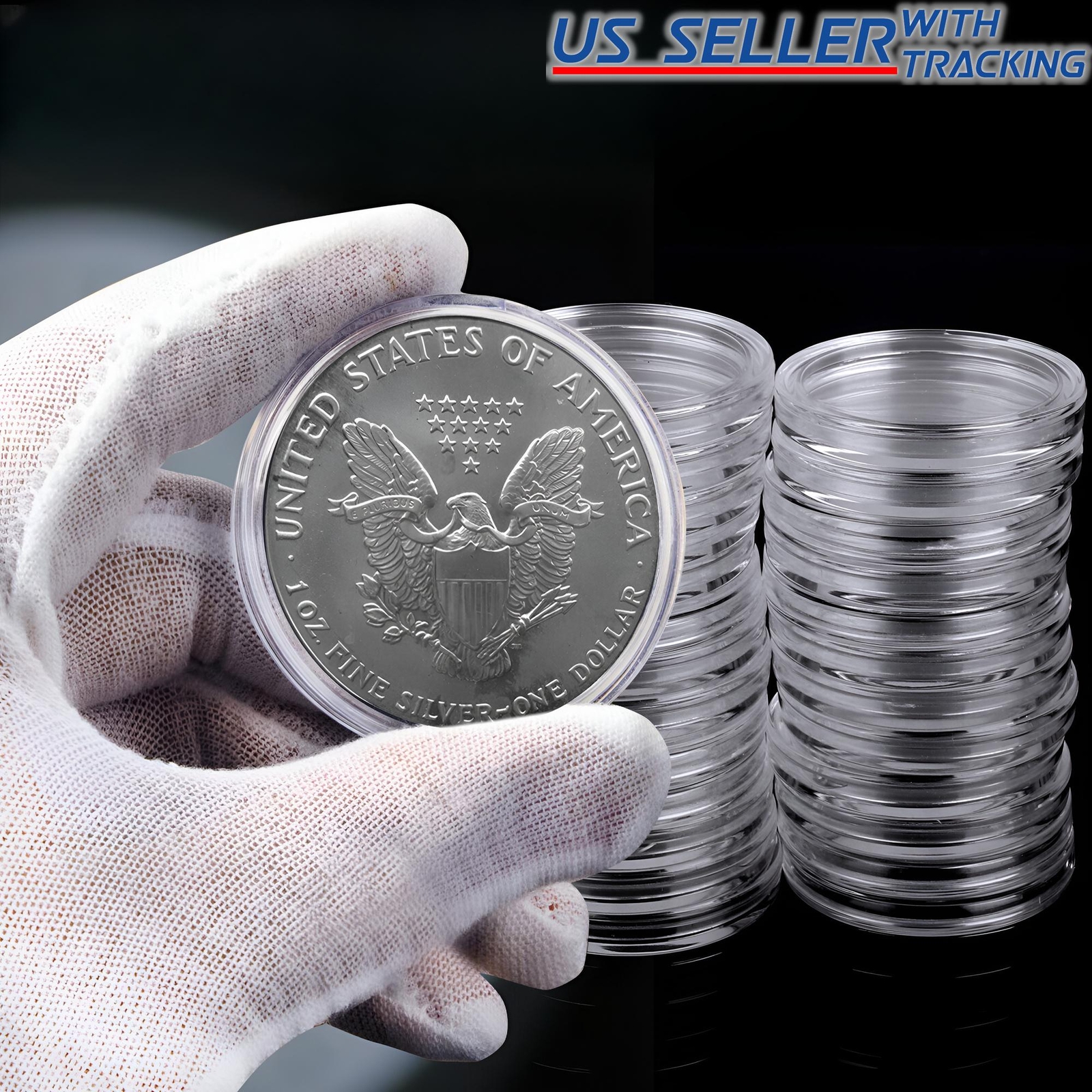 25 Coin Holders 30mm Direct Fit Coin Capsules for Collectable Coins | eBay