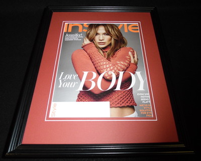 Jennifer Lopez Framed 11x14 ORIGINAL 2016 In Style Magazine Cover | eBay UK
