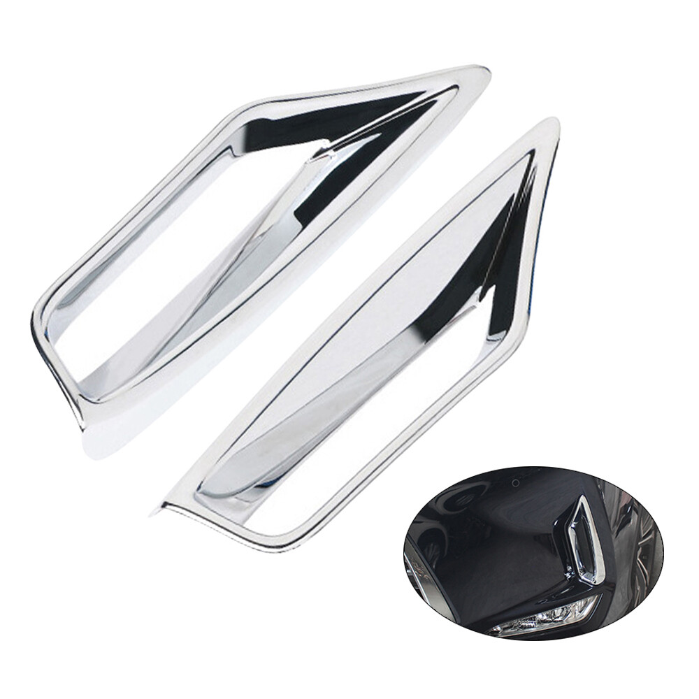 Left+Right Front Chrome Fog Light Cover Trim for 2020-2021 Lexus RX300 ...