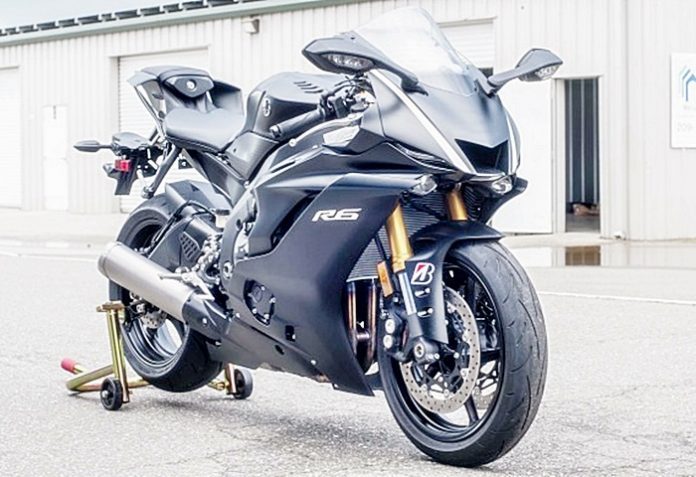 YAMAHA R6 2017 NEW MODEL SIDE STAND AND SWITCH BN64 ... | eBay