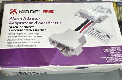 Kidde Quick Connect Smoke Detector Adapter Plug, Smoke Alarm Wiring ...