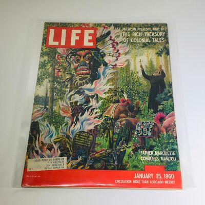 VTG Life Magazine: January 25 1960 - Father Marquette Conquers Manitou ...
