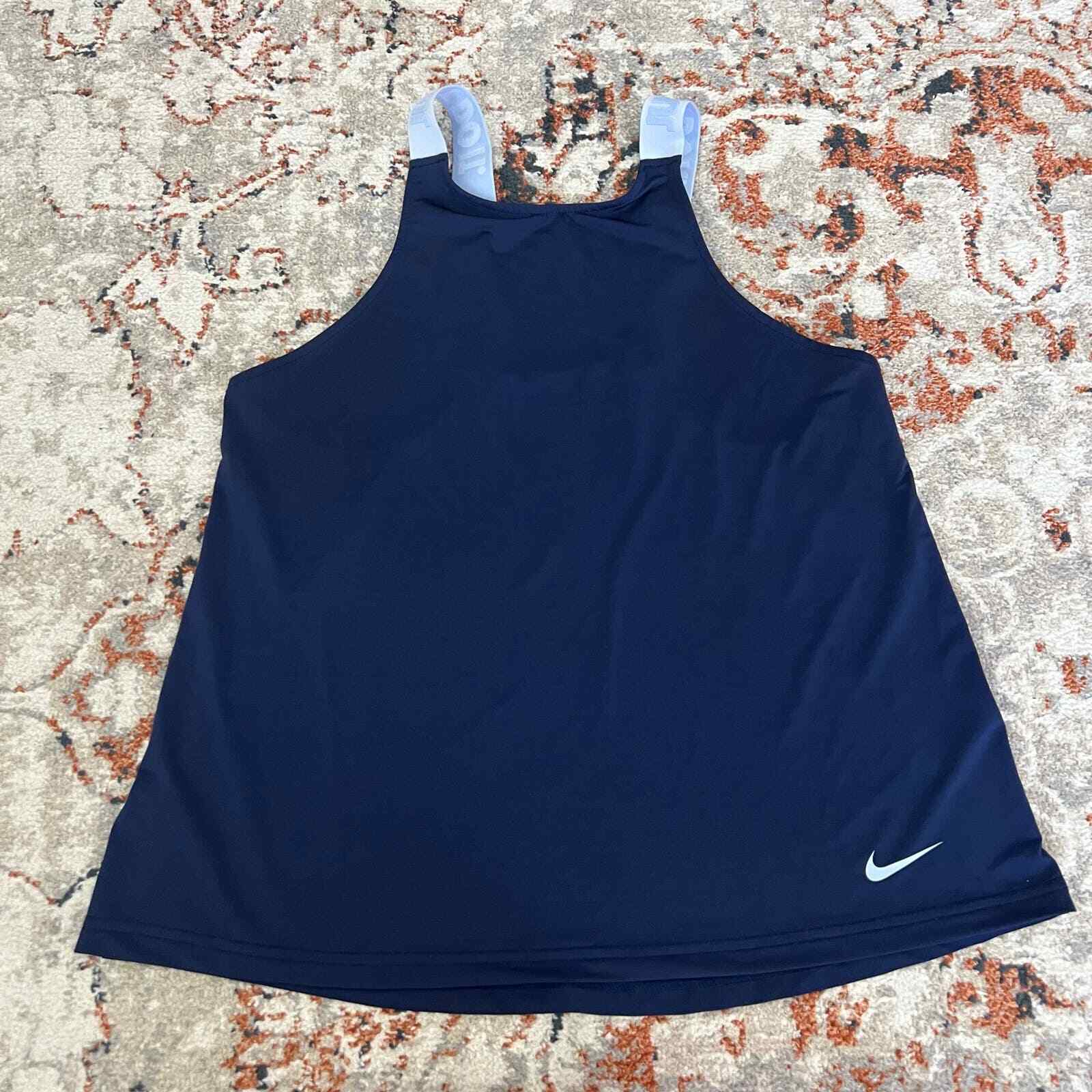 Nike Elevated Dri-fit Blue Tank Top Workout Tank Mois… - Gem