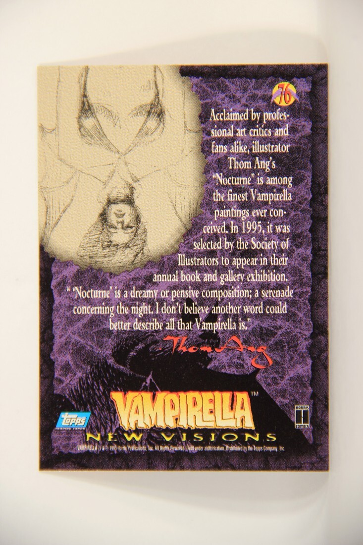 Vampirella 1995 Topps Trading Card #76 Nocturne ENG L009399 | eBay