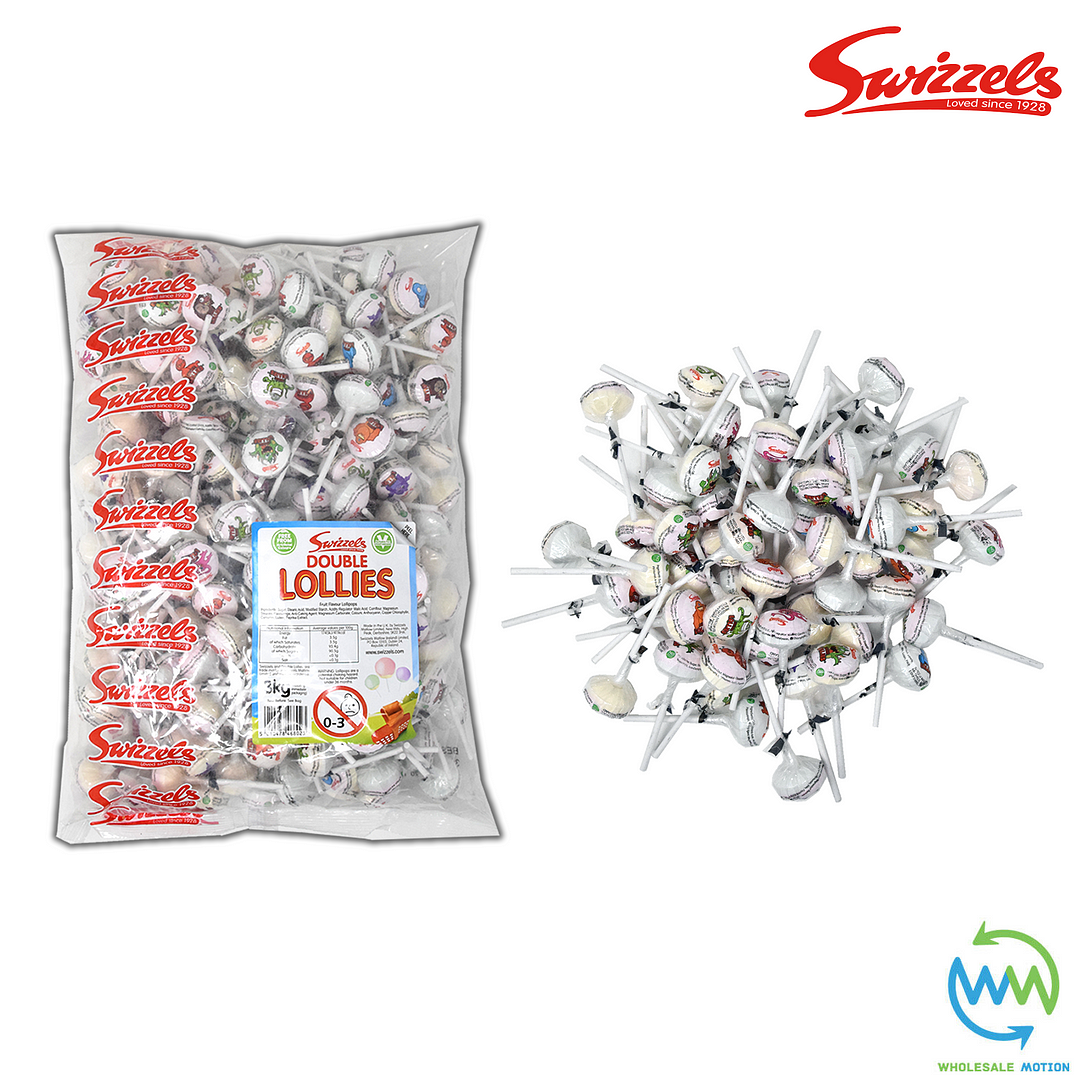 Swizzles DOUBLE LOLLIES Fruity Individual Wrapped SWEETS Retro CANDY ...