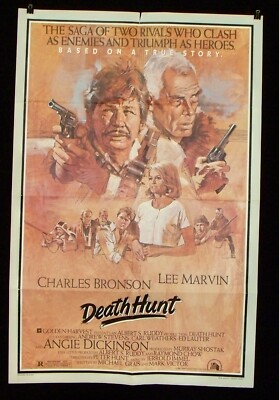 DEATH HUNT / Original 1981 One Sheet Movie Poster / CHARLES BRONSON | eBay