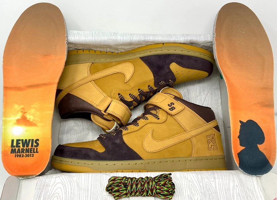 Nike SB Dunk Pro Mid Lewis Marnell for Sale | Authenticity Guaranteed ...