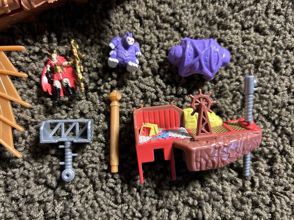 Vintage 1997 Power Rangers Turbo Divatox Subcraft Micro Mini Playset ...