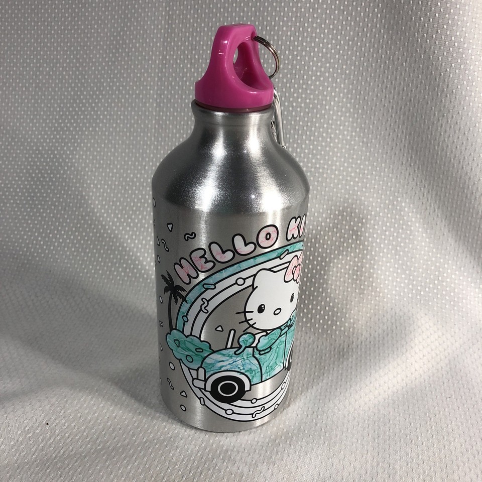 HELLO KITTY - Sanrio Hello Kitty Doodle Aluminum Bottle ~ Personalized ...