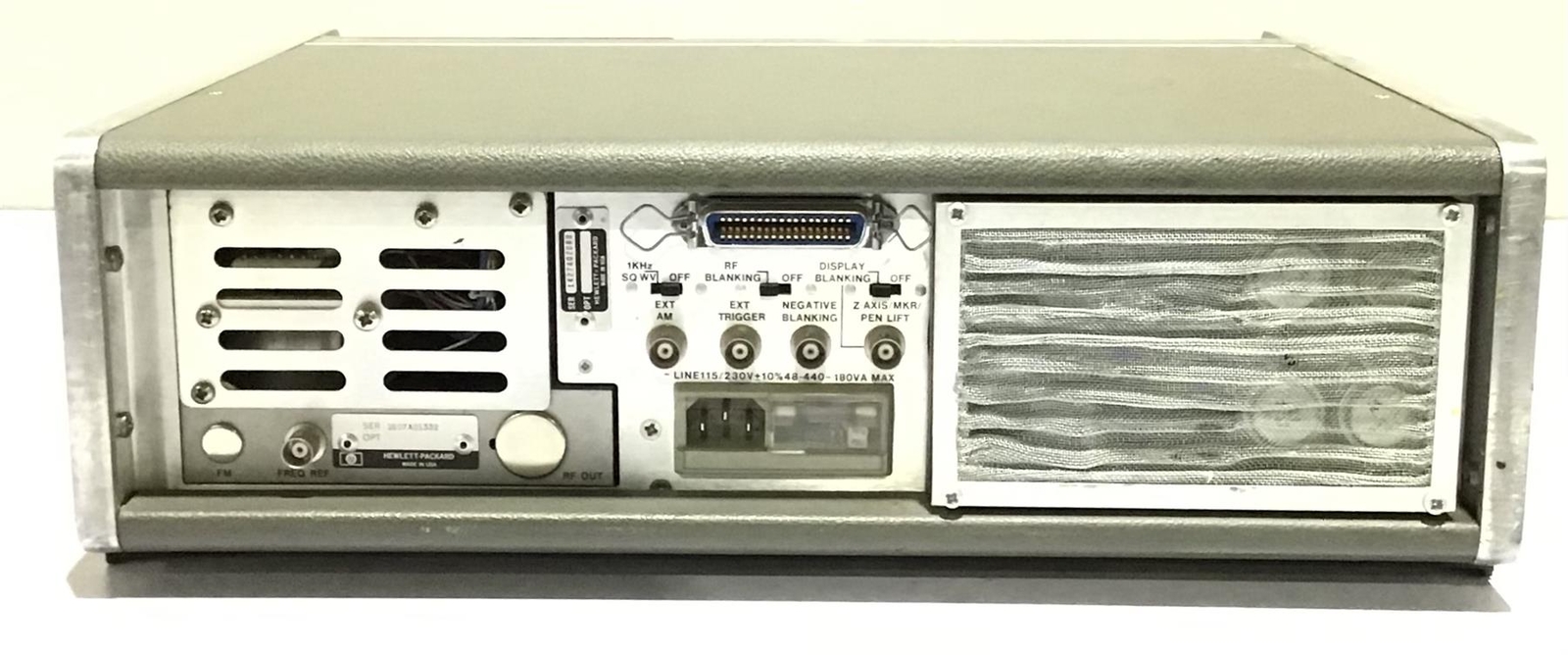 HP Agilent 8620A Sweep Oscillator HP 86220A RF Plug-In 10-1300MHz for ...