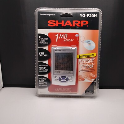 Sharp YO-P20H Personal Organizer - 1 MB | eBay