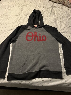 Homage Script Ohio Hoodie Ohio State Buckeyes Sweatshirt XL | eBay