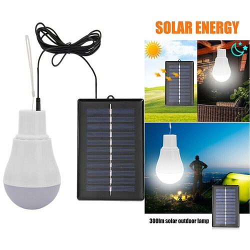 Solar Bulb Light Outdoor Portable SunLight Waterproof Camping Yard ...