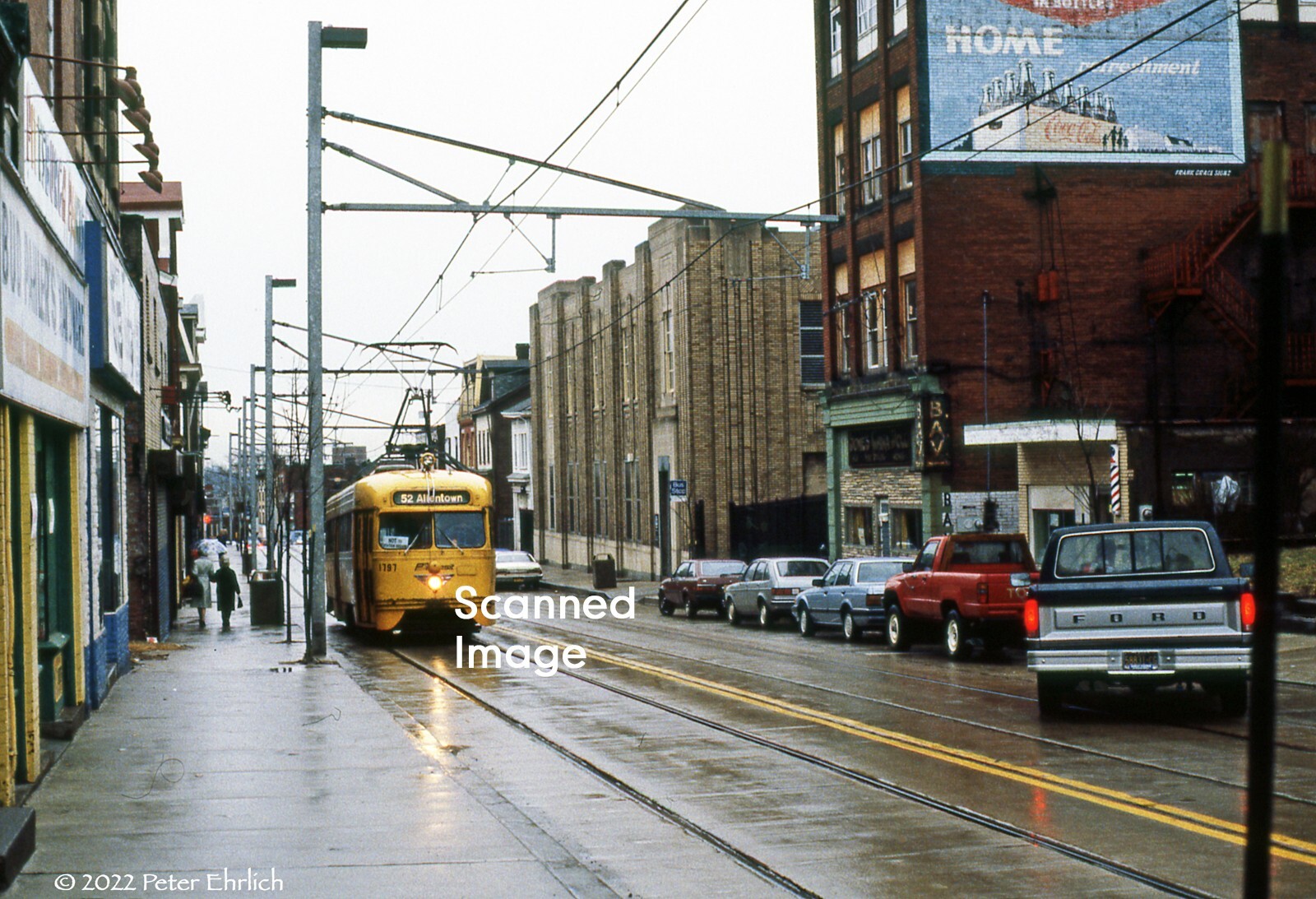 Original Photograph: Pittsburgh PCC 1797 appr Warrington/Allen Lane IB ...
