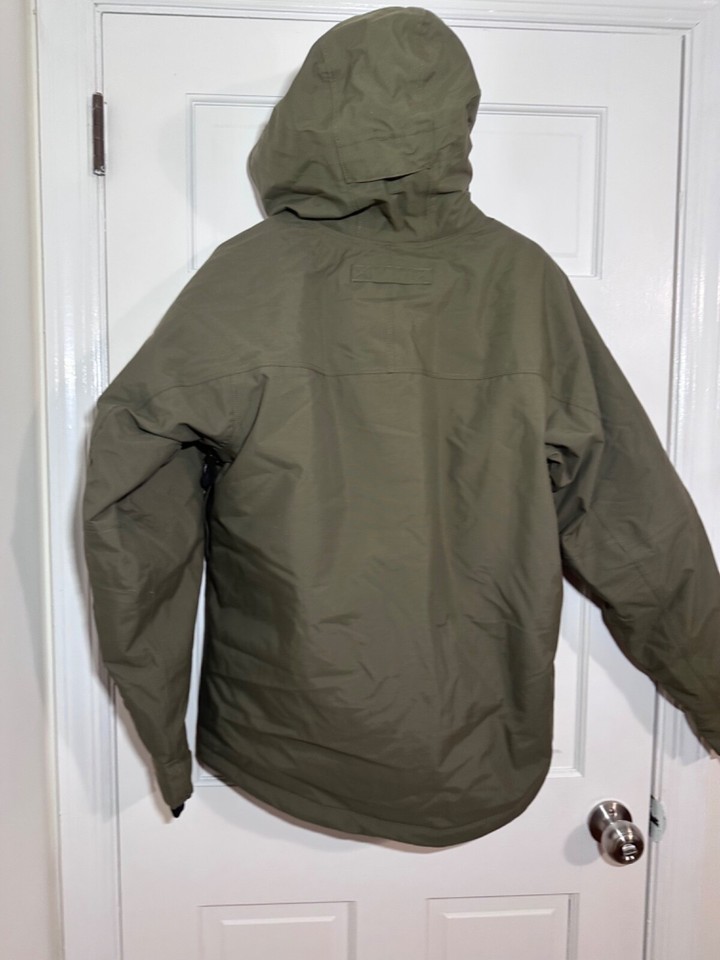 Duluth Trading Men's Whaleback Waterproof Jacket Green W/ Thinsulate ...