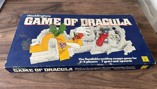 GAME OF DRACULA : Rare 1977 Vintage Edition By Waddingtons + Vampire ...