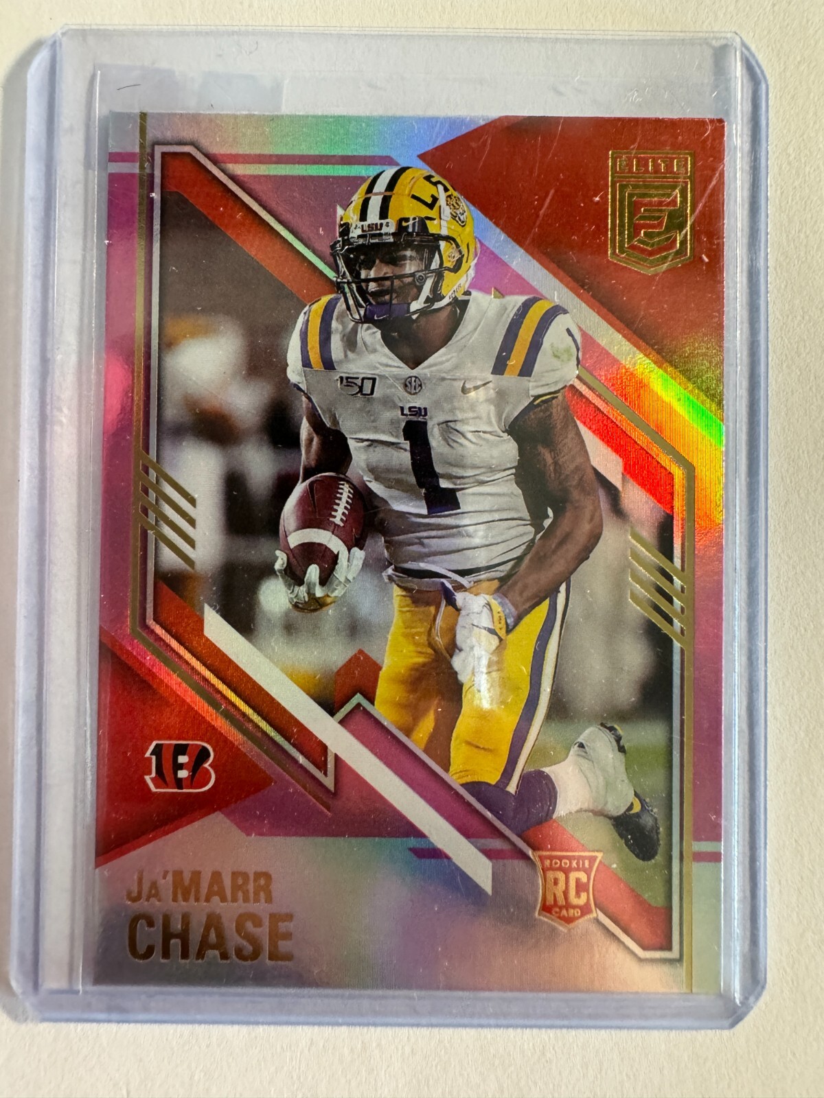 K185,269 - 2021 Elite Pink #185 Ja'Marr Chase VAR | eBay