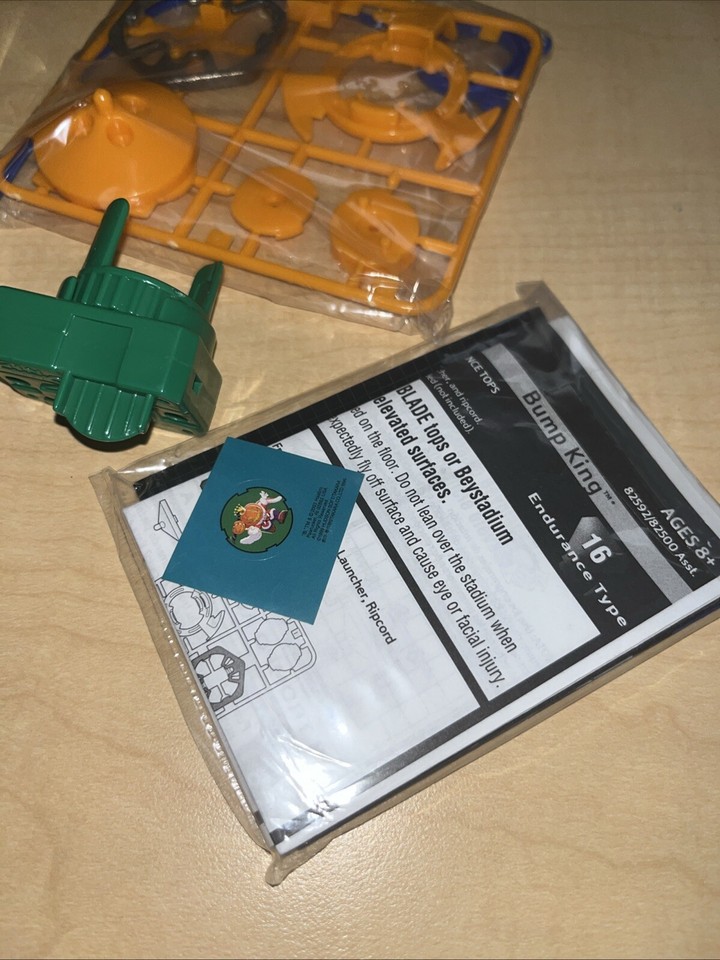 2003 Beyblade Let It Rip Bump King NIB | eBay