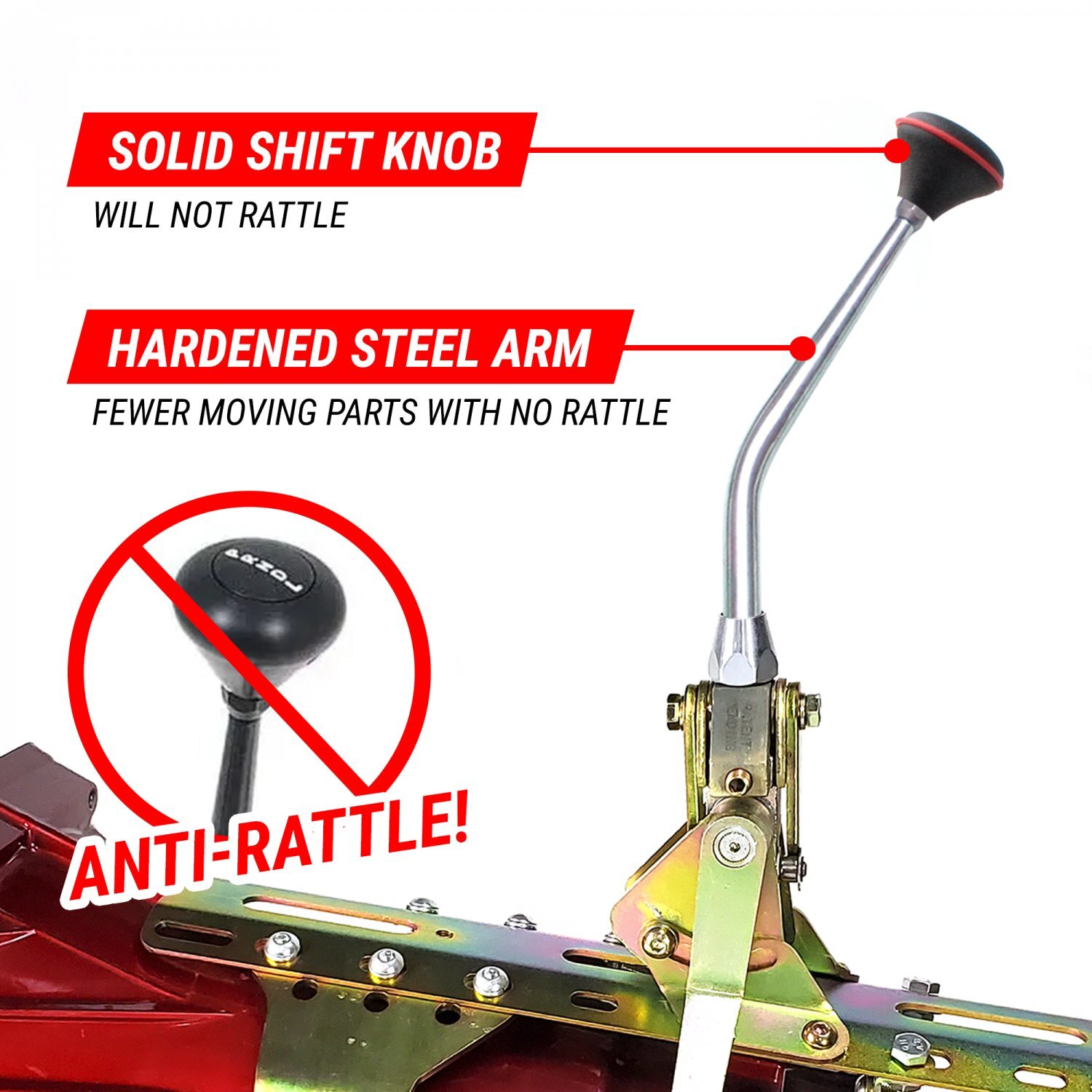 GM 4l60 E Dual Action Auto Transmission Shifter Kit 6 Straight Arm ...