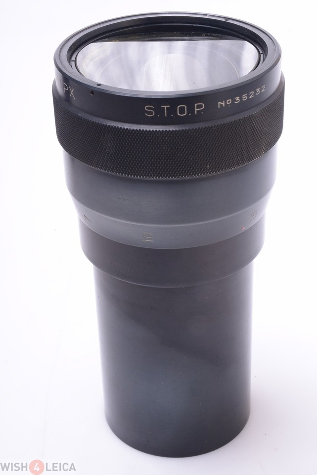 S.T.O.P. FRENCH MADE HYPERGONAR ‘ANAMORPHIC’ 35. PX LENS ‘CHRETIEN ...